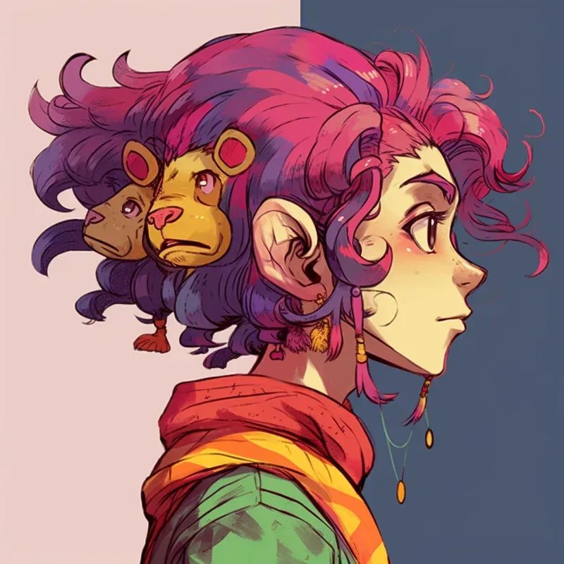 Anthropomorphic Pfp Avatars Midjourney Prompt | PromptBase