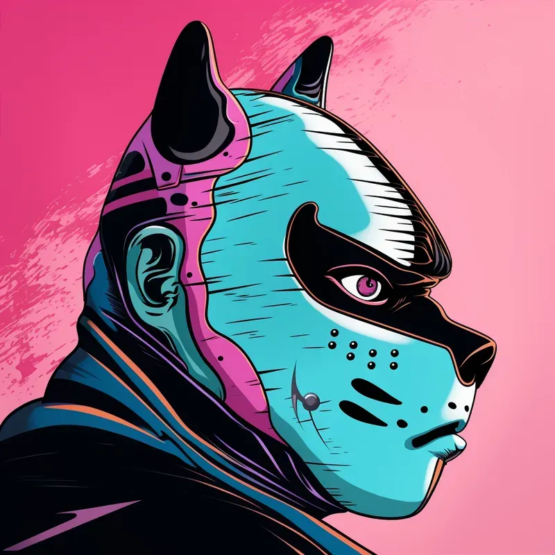 Japan Warriors With Masks Pfps NFTs Midjourney Prompt | PromptBase