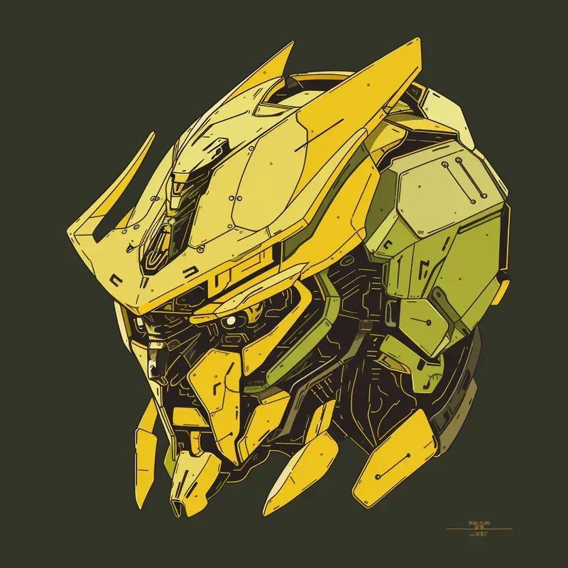 Profile Pictures Of Mobile Gundam Suits Midjourney Prompt | PromptBase
