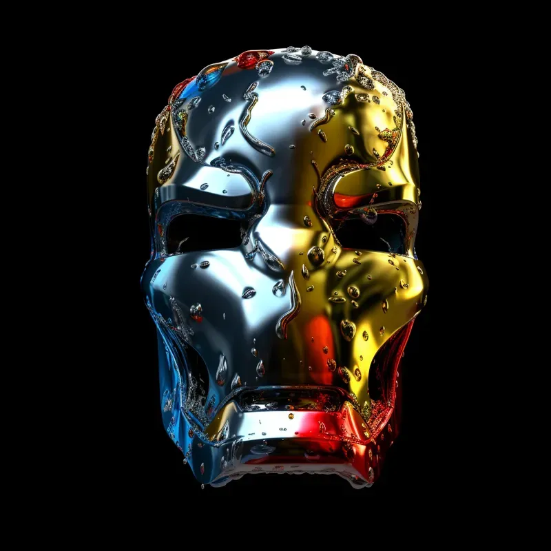 Insane Inox Melting Characters Midjourney Prompt | PromptBase