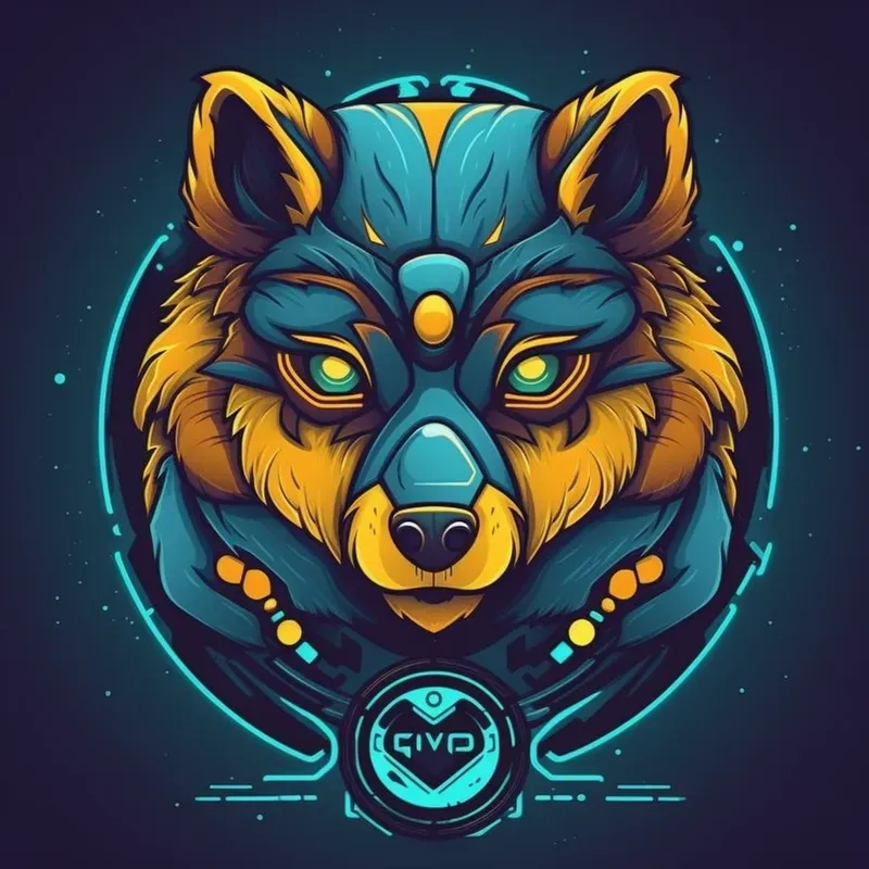 Esports Cyber Animal Team Logos Midjourney Prompt | PromptBase