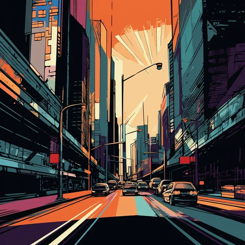 Postmodernism Style Illustrations Midjourney Prompt | PromptBase