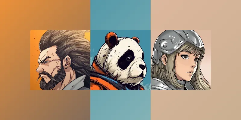 NFT Avatars Profile Pictures Midjourney Prompt | PromptBase