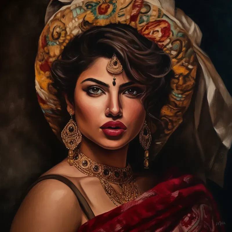 Leonardo Style Oil Painting Portraits Midjourney Prompt | PromptBase