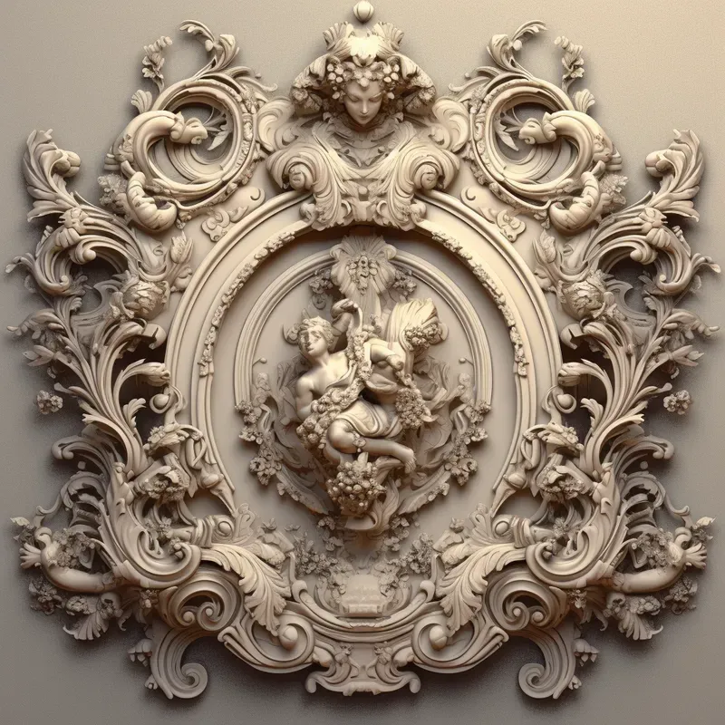 Bas Relief Style Illustrations Midjourney Prompt | PromptBase