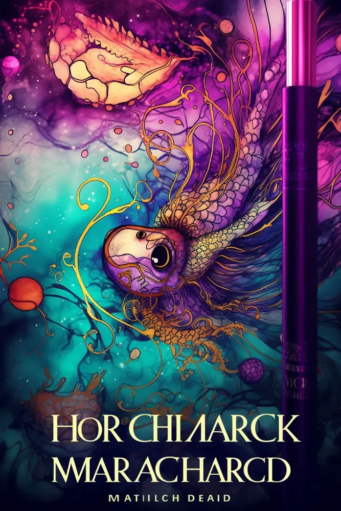 Fantasy Alcohol Ink Book Covers Midjourney Prompt | PromptBase