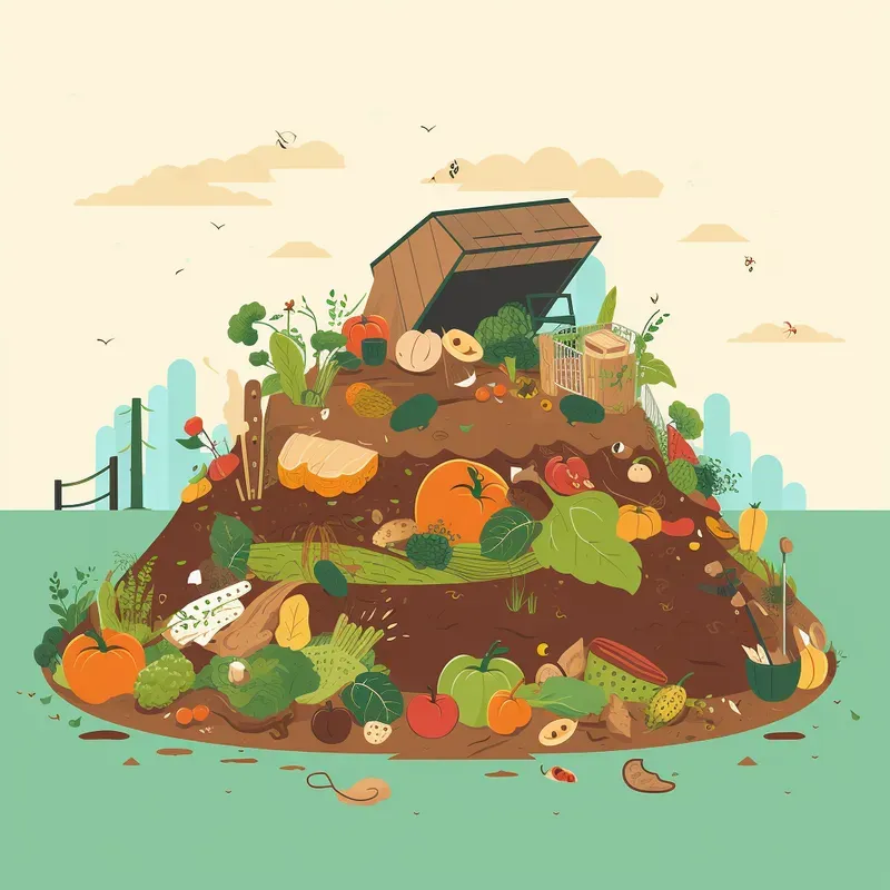 Recycling And Waste Management Vectors Midjourney Prompt | PromptBase