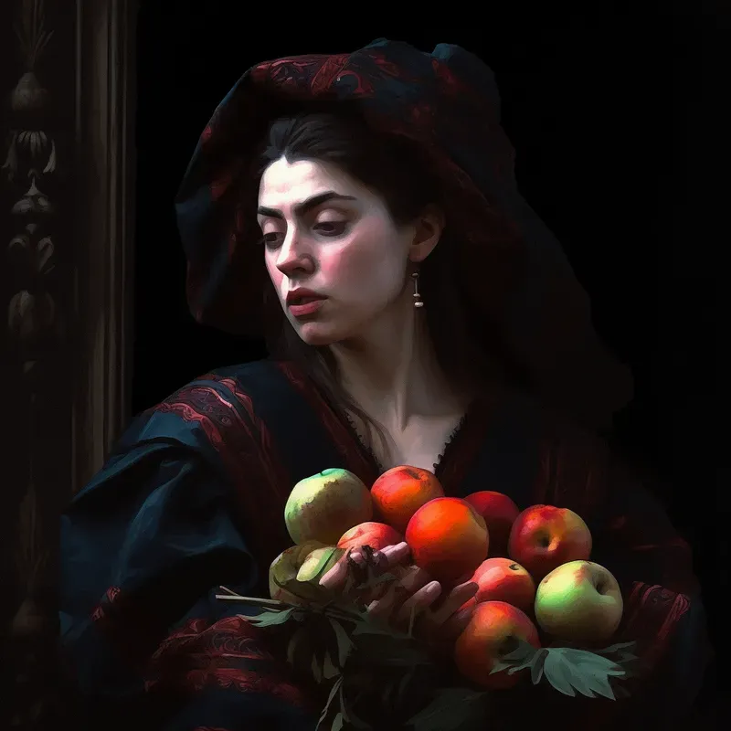 Baroque Caravaggio Hybrid Art Midjourney Prompt | PromptBase