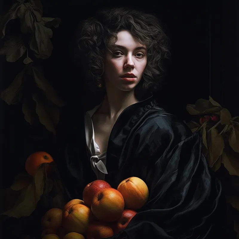 Baroque Caravaggio Hybrid Art Midjourney Prompt | PromptBase