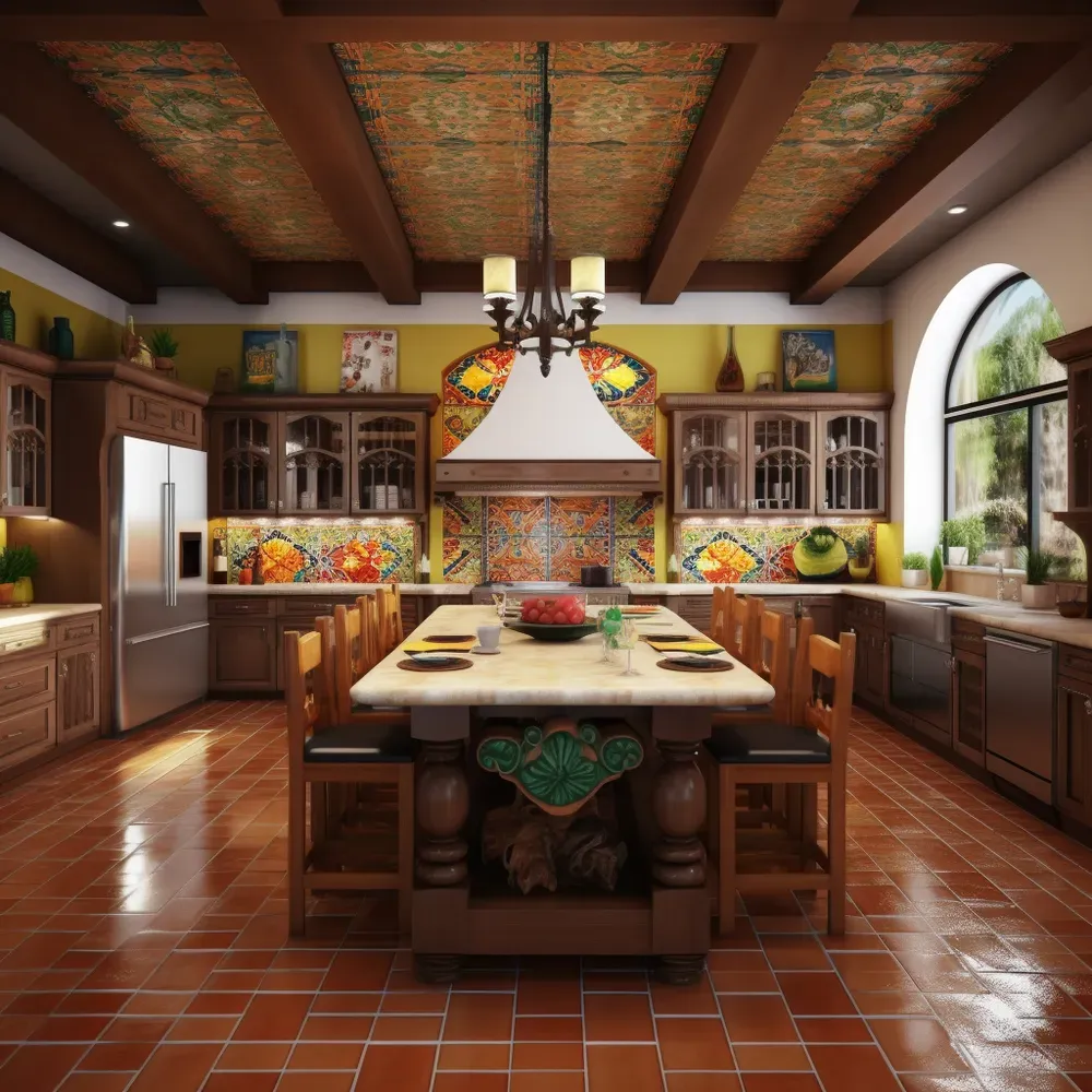 Mexican Chicano Architecture Designs Midjourney Prompt | PromptBase
