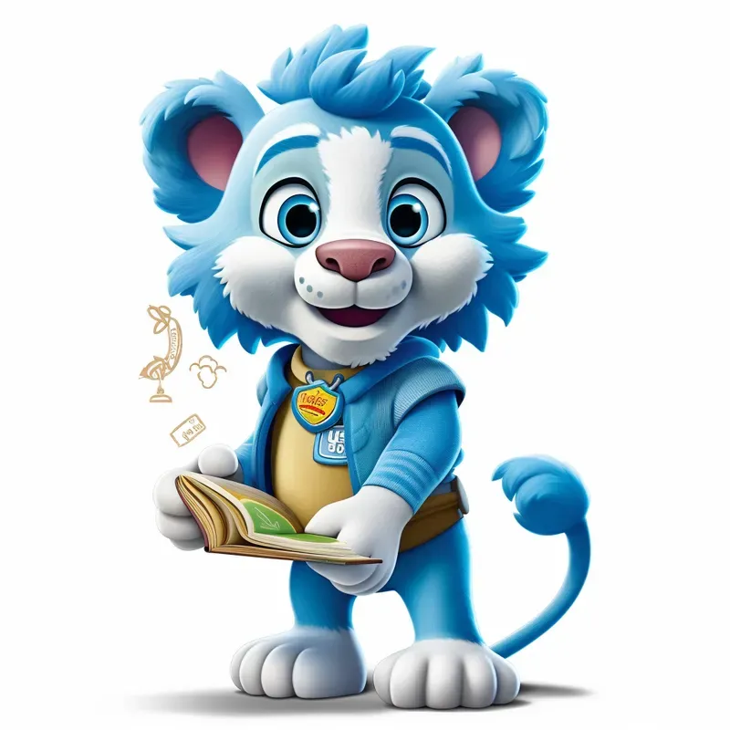 Bluey Cartoon Style Characters Midjourney Prompt | PromptBase