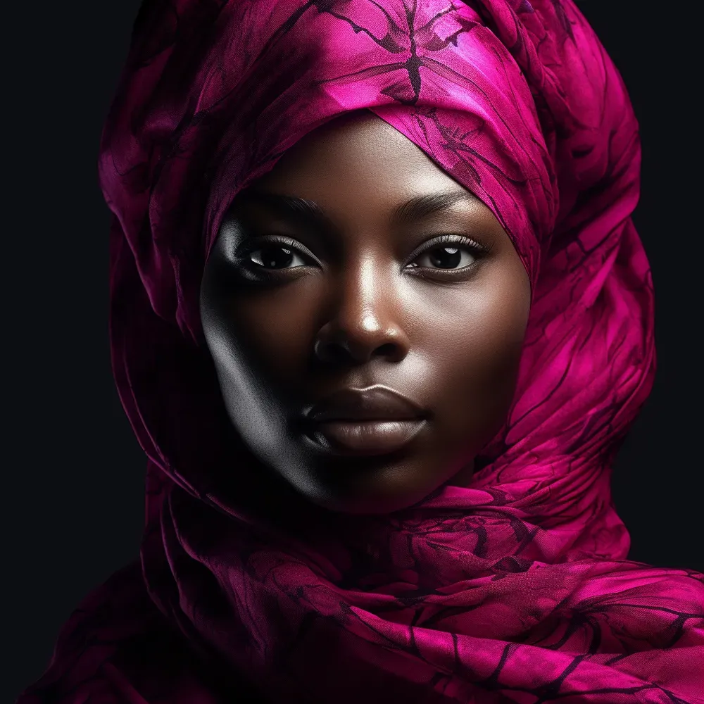 Arabesque Fashion Women Portraits Midjourney Prompt | PromptBase