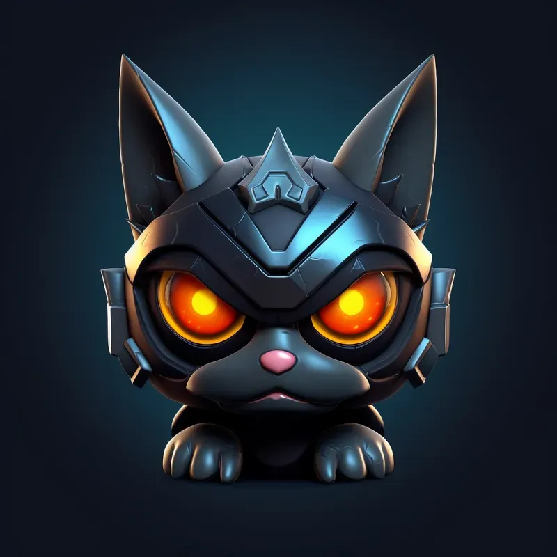 3D Dark Evil Style Ios Avatar Pfps Midjourney Prompt | PromptBase