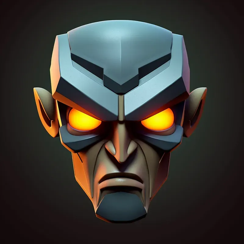 3D Dark Evil Style Ios Avatar Pfps Midjourney Prompt | PromptBase