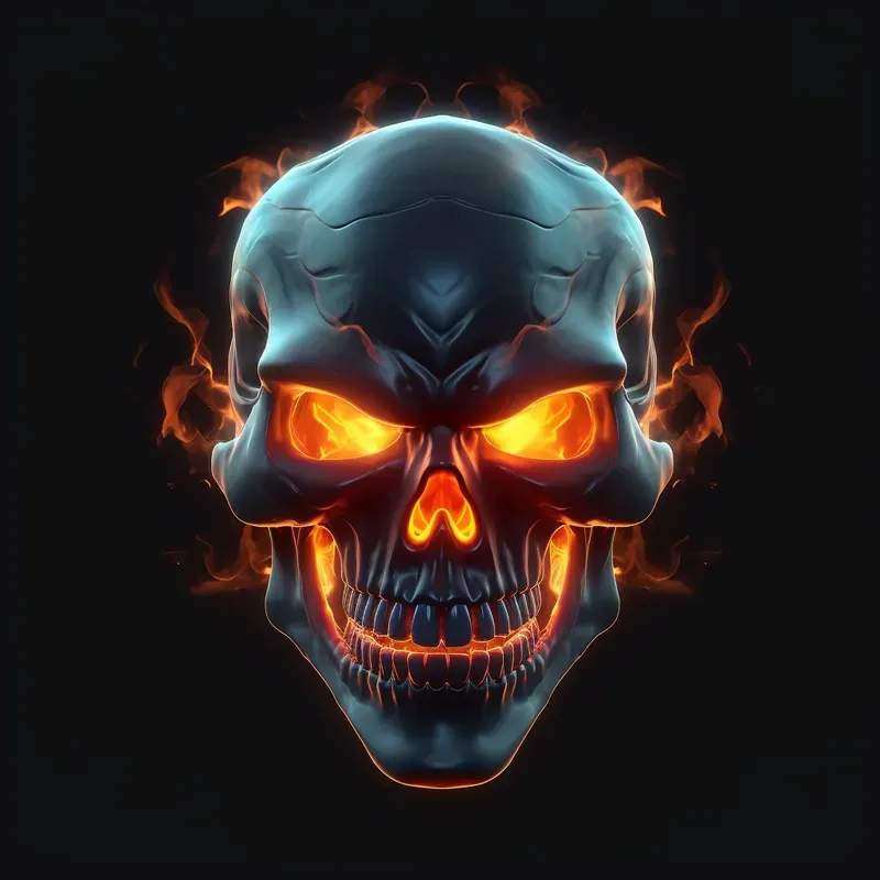 3D Dark Evil Style Ios Avatar Pfps Midjourney Prompt | PromptBase