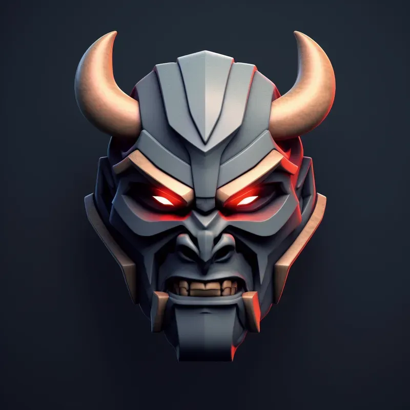 3D Dark Evil Style Ios Avatar Pfps Midjourney Prompt | PromptBase