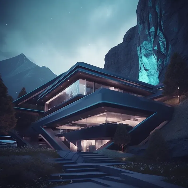 Cyberpunk Buildings Architecture Designs Midjourney Prompt | PromptBase