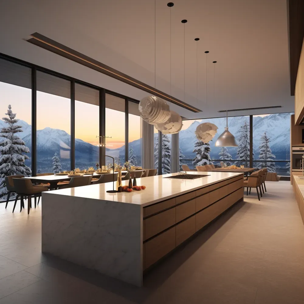 Canadian Fusion Architecture Designs Midjourney Prompt | PromptBase