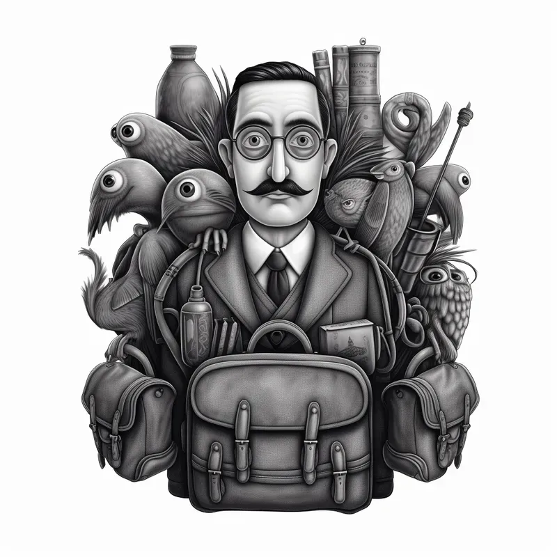 Addams Style Hyper Realistic Cartoons Midjourney Prompt | PromptBase