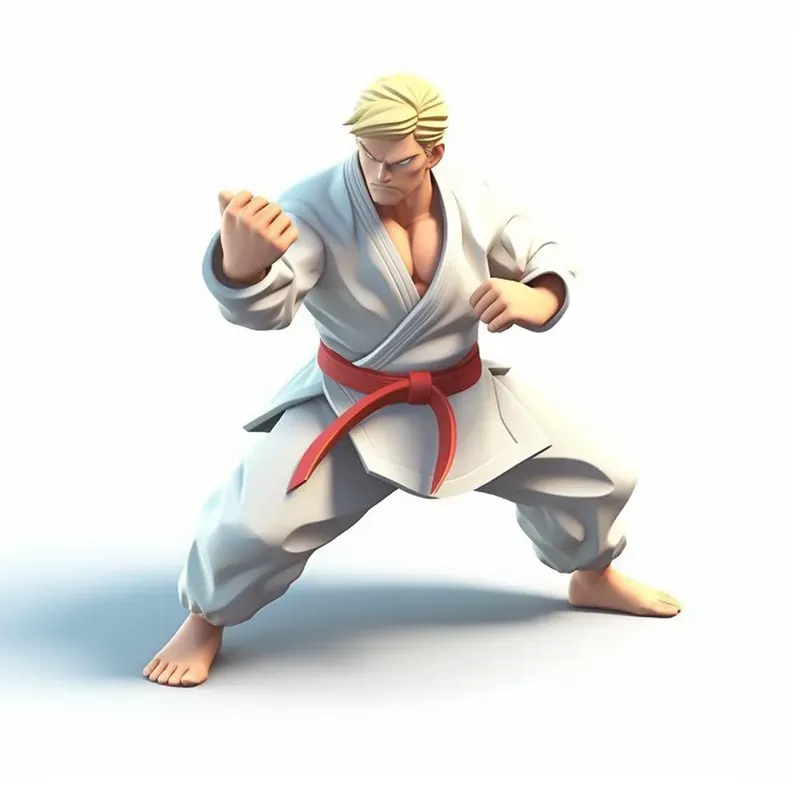 3D Isometric Game Fighting Characters Midjourney Prompt | PromptBase