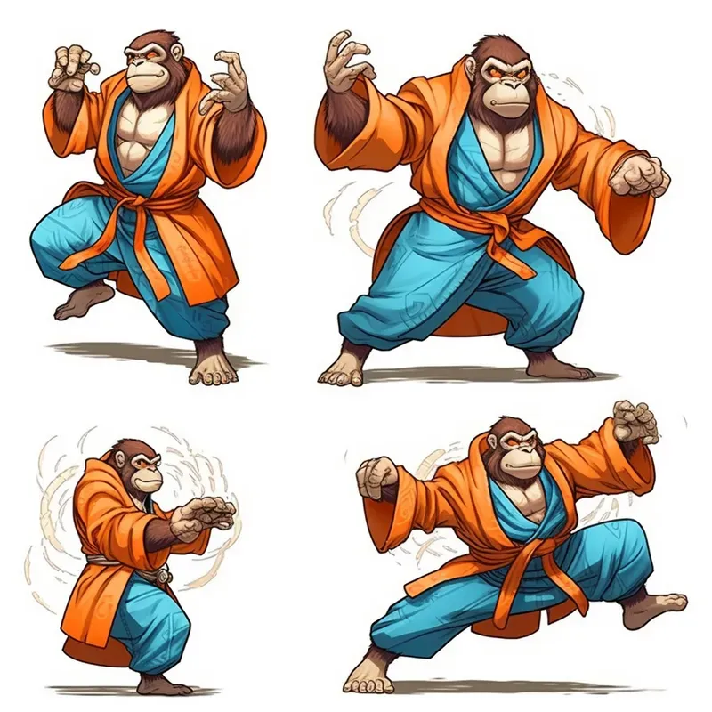 2D Game Character Sheets Midjourney Prompt | PromptBase