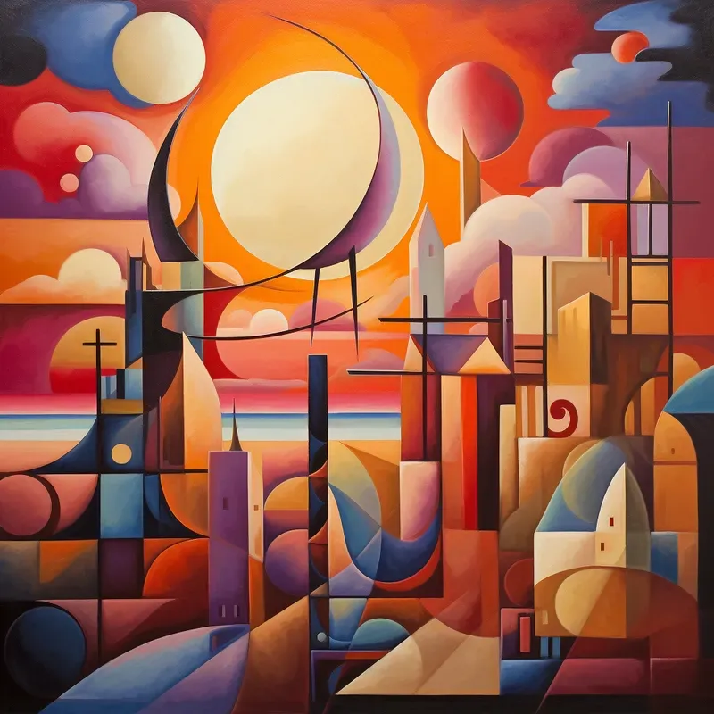 Surreal Impressionist Cubism Fusion Art Midjourney Prompt | PromptBase