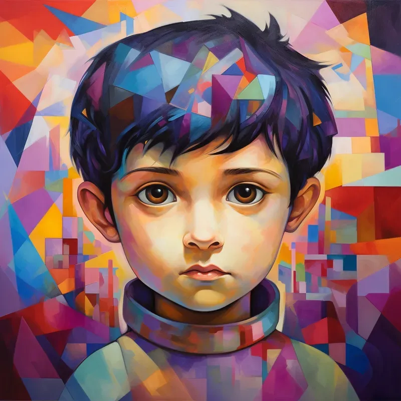 Abstract Surreal Introspection Art Midjourney Prompt | PromptBase