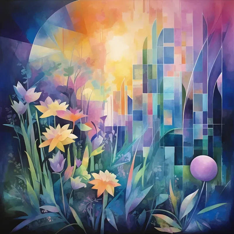 Abstract Surreal Introspection Art Midjourney Prompt | PromptBase