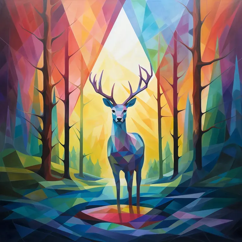 Abstract Surreal Introspection Art Midjourney Prompt | PromptBase