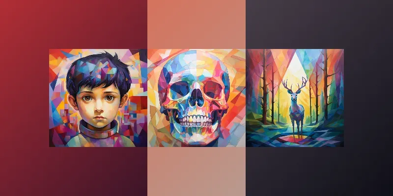 Abstract Surreal Introspection Art Midjourney Prompt | PromptBase