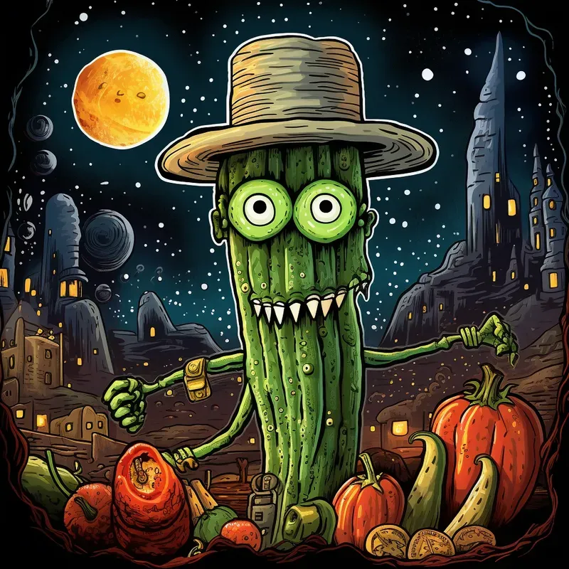 Expressionism Cartoon Art Fusions Midjourney Prompt | PromptBase