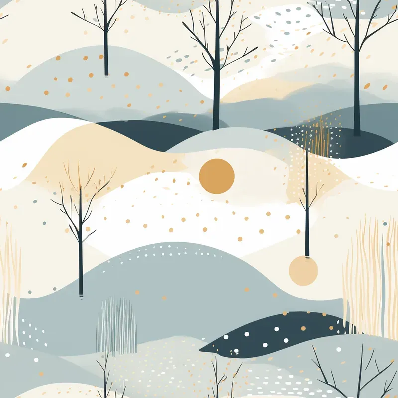 Seamless Memphis Design Style Wallpapers Midjourney Prompt | PromptBase