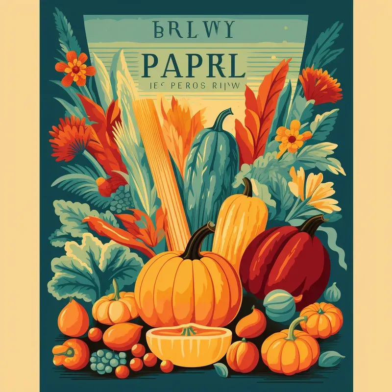Patriotic Thanksgiving Pop Art Posters Midjourney Prompt | PromptBase