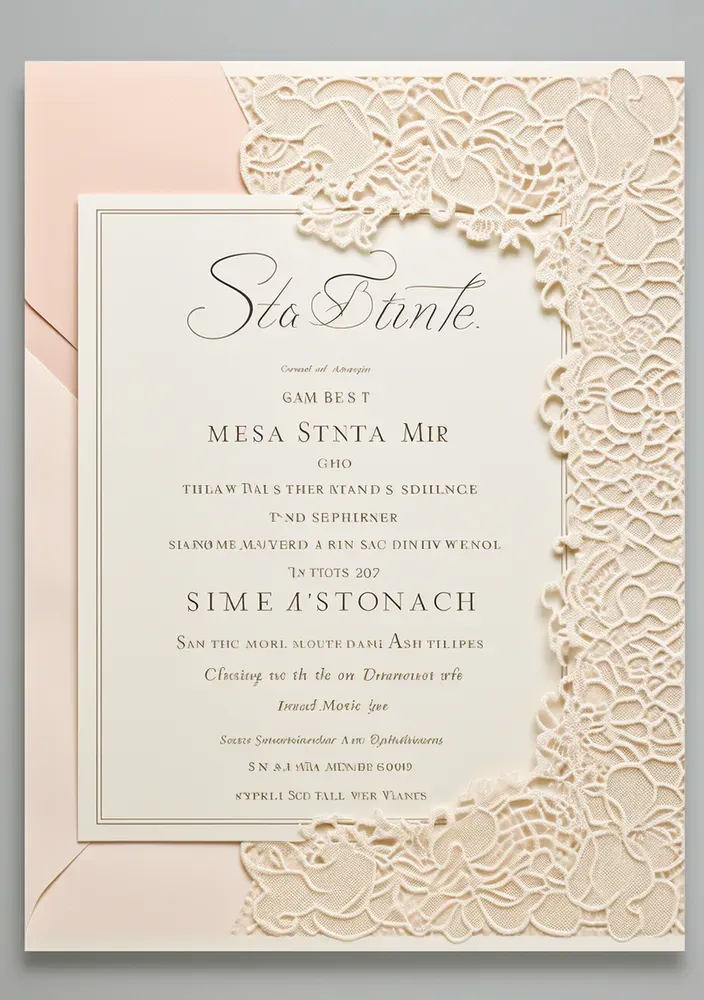 Hyper Modern Wedding Invitations Midjourney Prompt | PromptBase