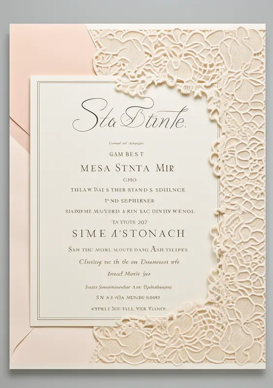 Hyper Modern Wedding Invitations Midjourney Prompt | PromptBase