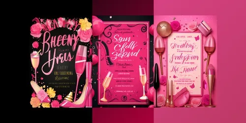 Epic Bachelor Party Poster Flyer Designs Midjourney Prompt | PromptBase