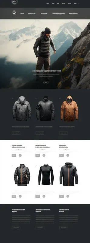 Shopify One Page Product Store Mockups Midjourney Prompt | PromptBase