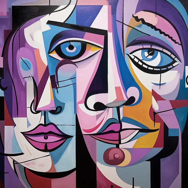 Picasso Cubism Meets Impressionism Midjourney Prompt | PromptBase