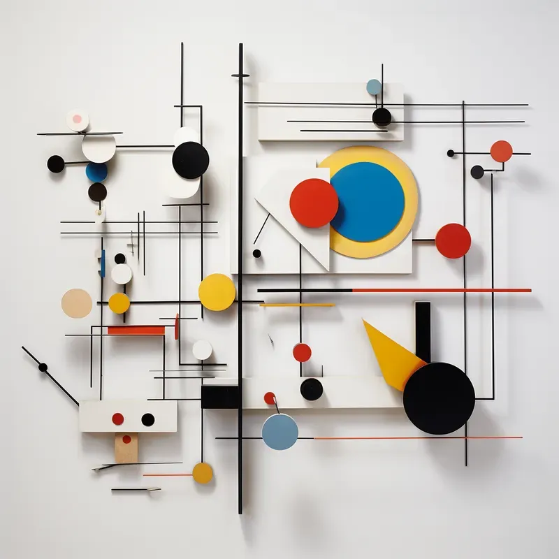 Dada And Bauhaus Hybrid Style Fusion Artworks Midjourney Prompt ...