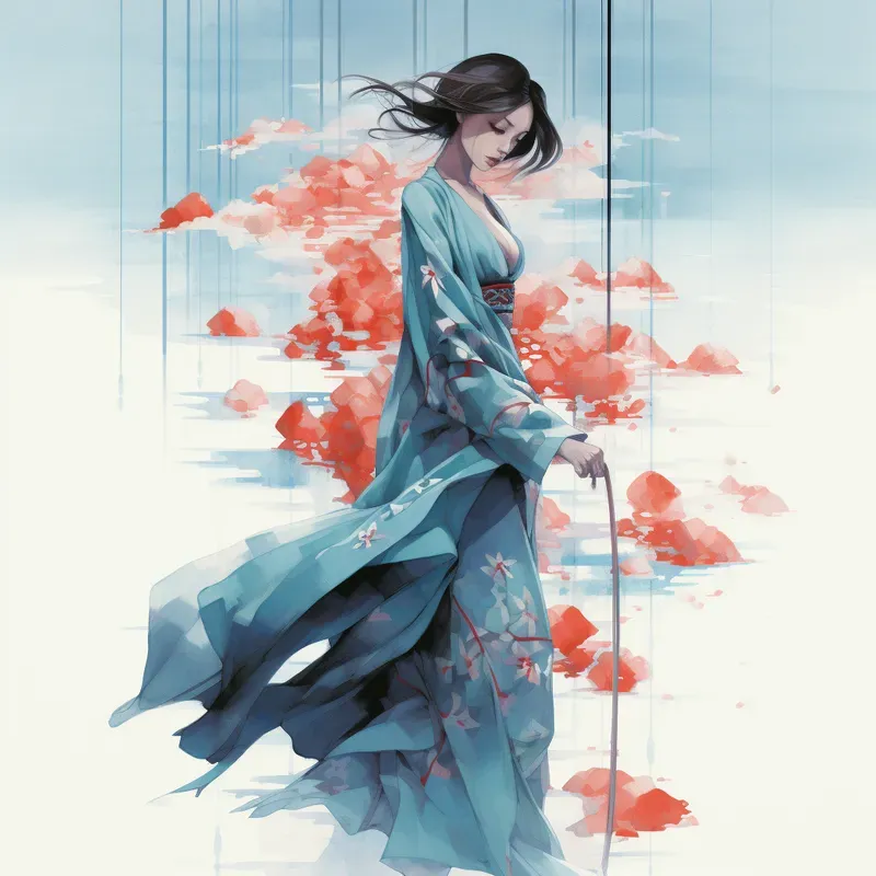 Quan Le Watercolor Roses Fusion Artworks Midjourney Prompt | PromptBase