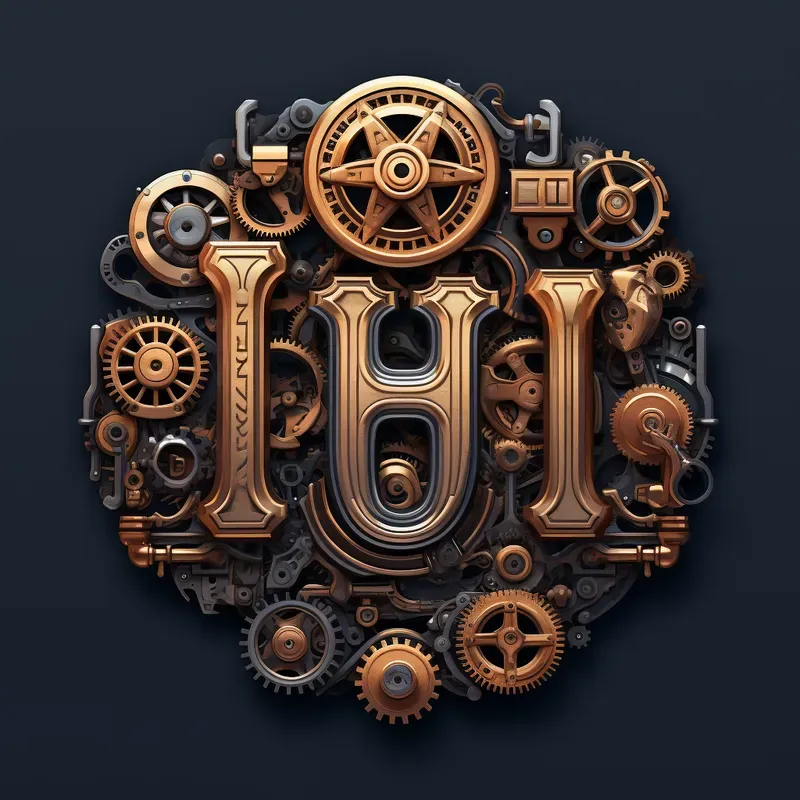 Steampunk Collage Vector Logo Designs Midjourney Prompt | PromptBase