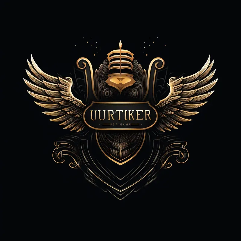 Art Deco Glamourabstract Logos Elevate Midjourney Prompt | PromptBase