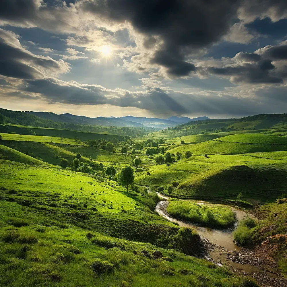 Vivid HDr Landscape Photography Midjourney Prompt | PromptBase