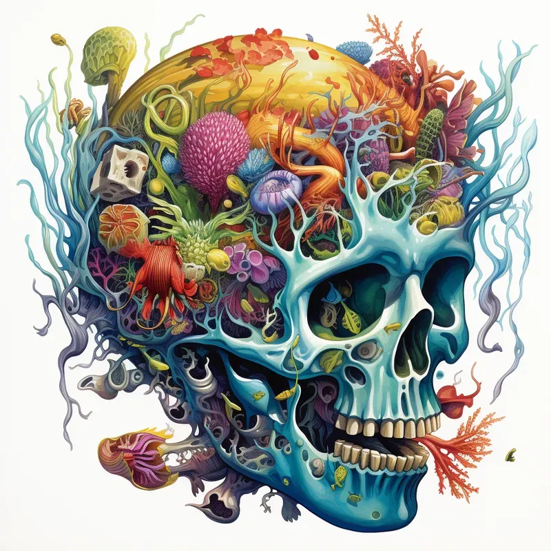 Underwater Surrealism Dali Fusion Art Midjourney Prompt | PromptBase