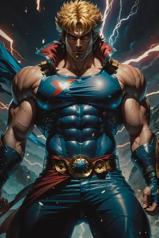 Strong Anime Characters Posters Design Leonardo Ai Prompt | PromptBase