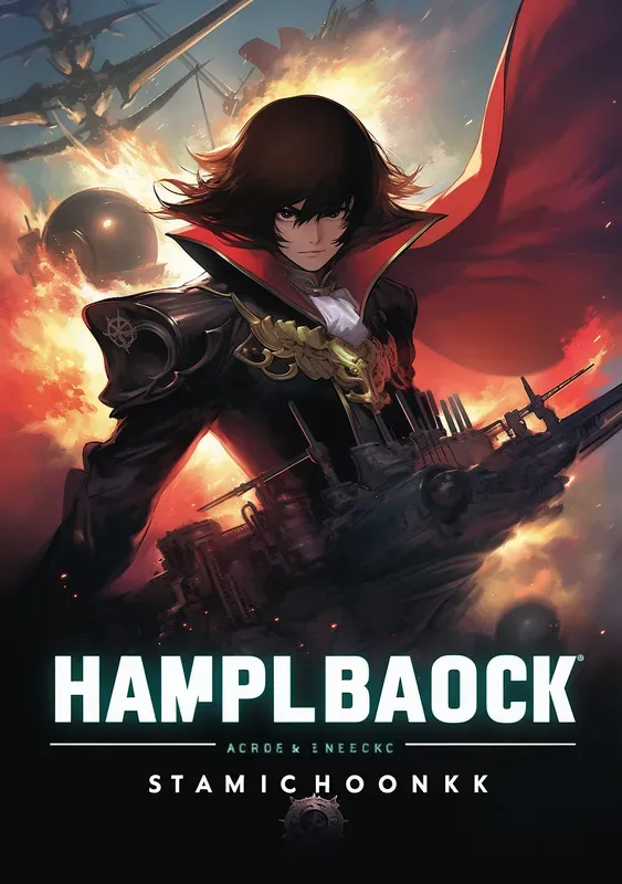 Insane Anime Powerful Book Cover Art Midjourney Prompt | PromptBase