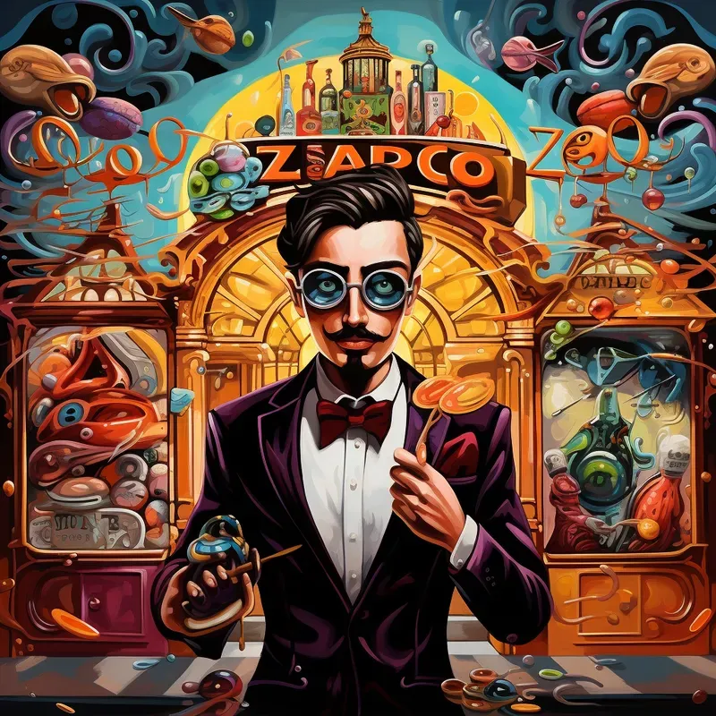Zed1 And Dali Surreal Art Fusions Midjourney Prompt | PromptBase