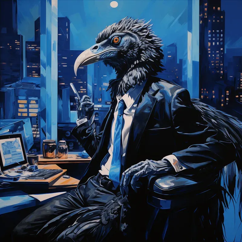 Brown And Mead Blue Neon Fusion Art Midjourney Prompt | PromptBase