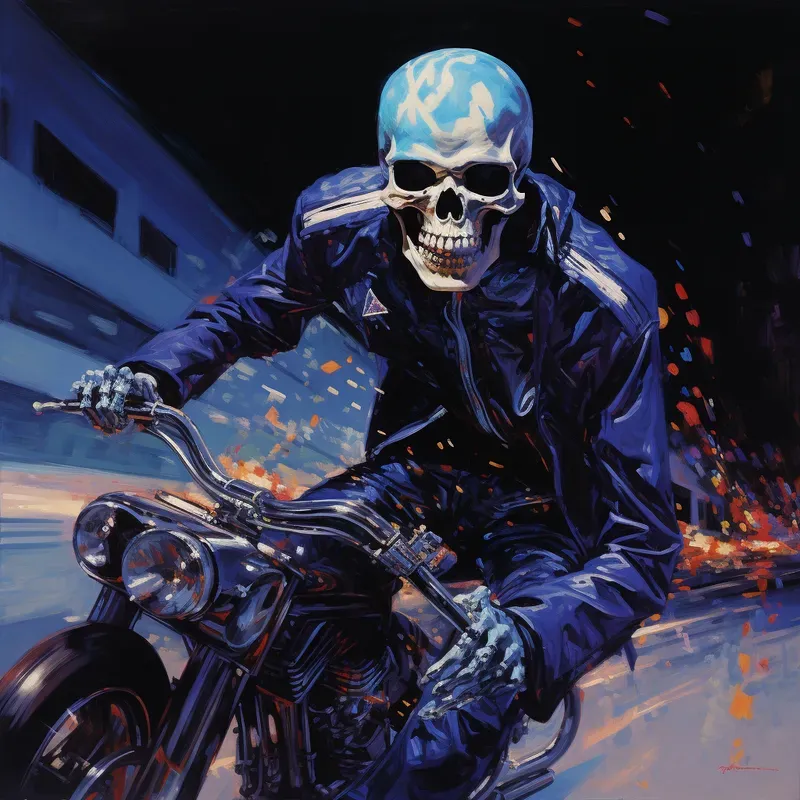 Brown And Mead Blue Neon Fusion Art Midjourney Prompt | PromptBase