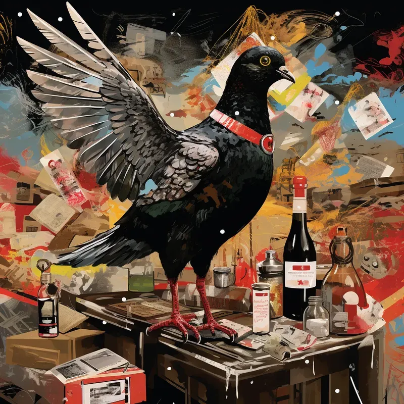 Dalis Meet Doig Epica Fusion Art Midjourney Prompt | PromptBase